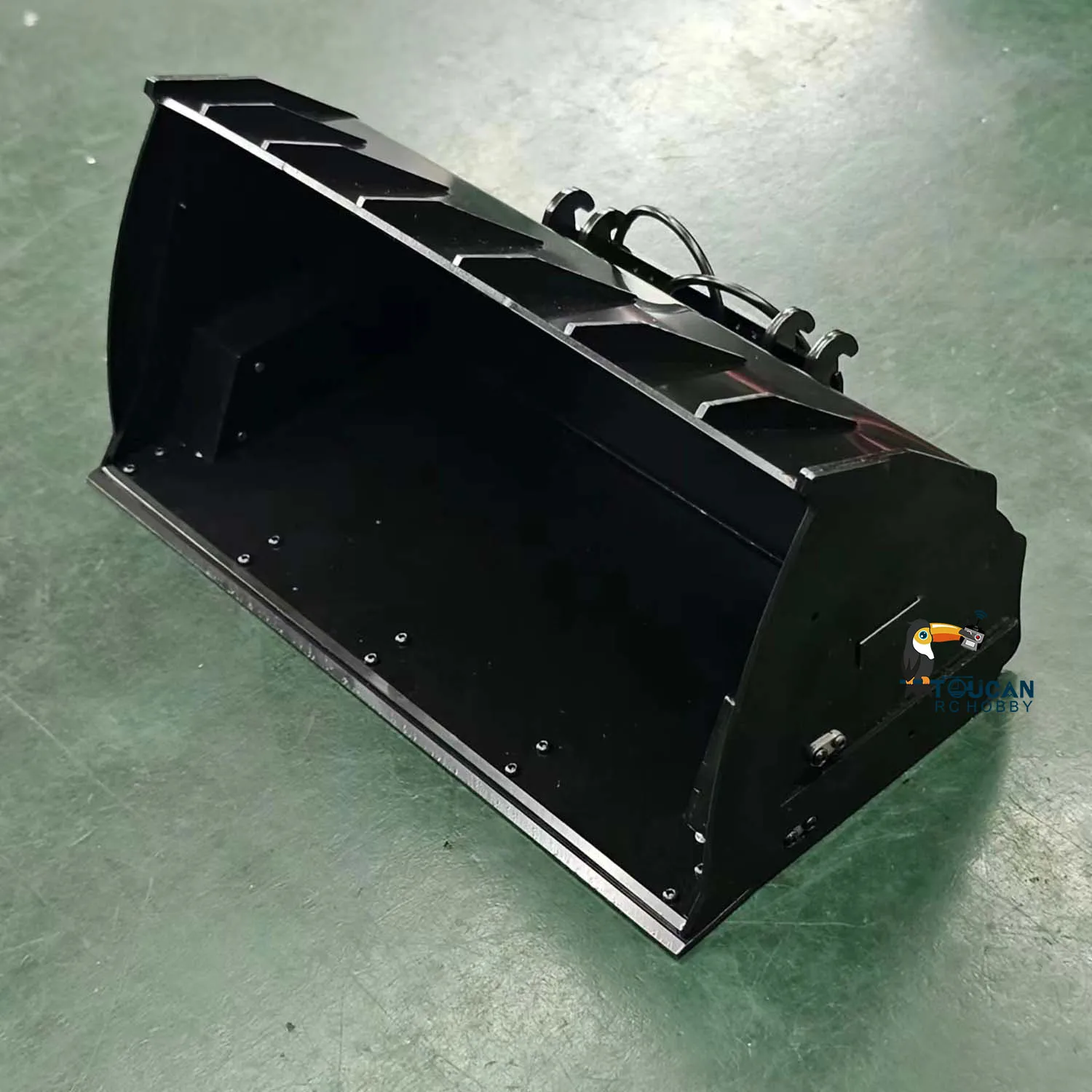 MTM 1/14 RC Metal Bucket for WA480 Hydraulic Wheeled Loader Remote ...