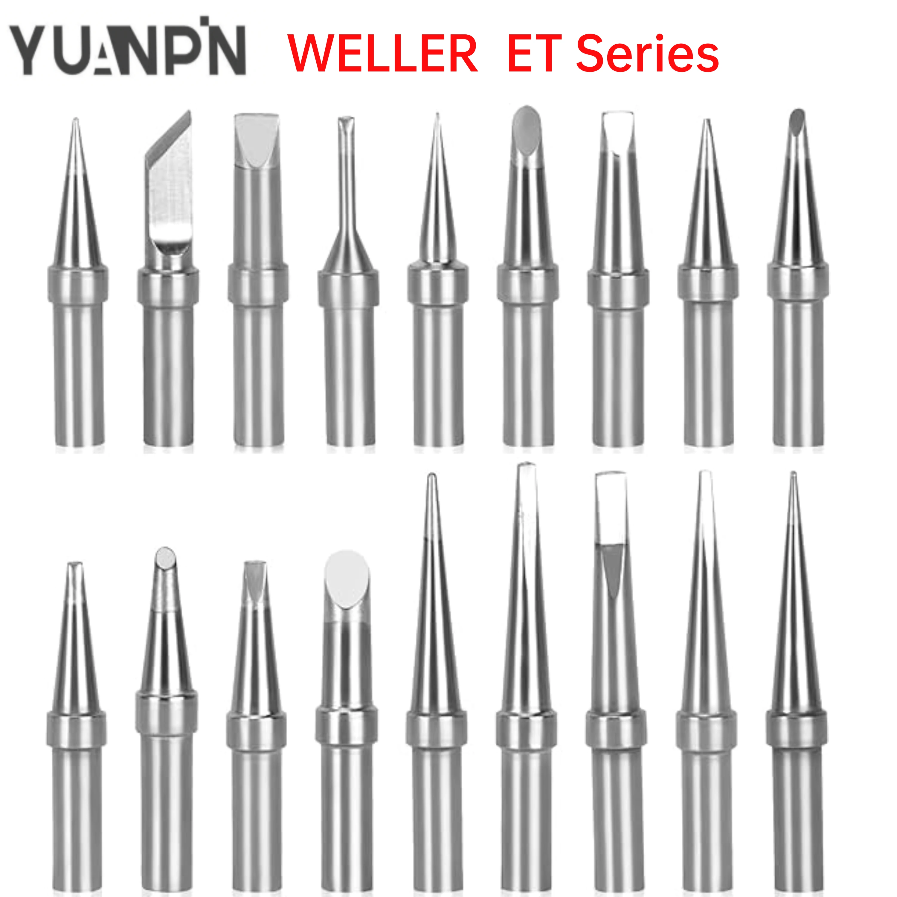 Weller ET Soldering Iron Tips ETP ETS ETR ETKN Replacement Weller ...