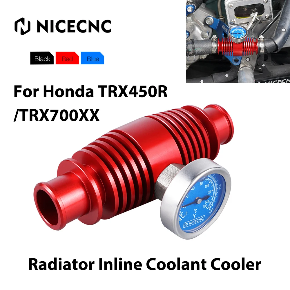 NICECNC For Honda TRX450R ATV Radiator Inline Coolant Cooler For Honda ...