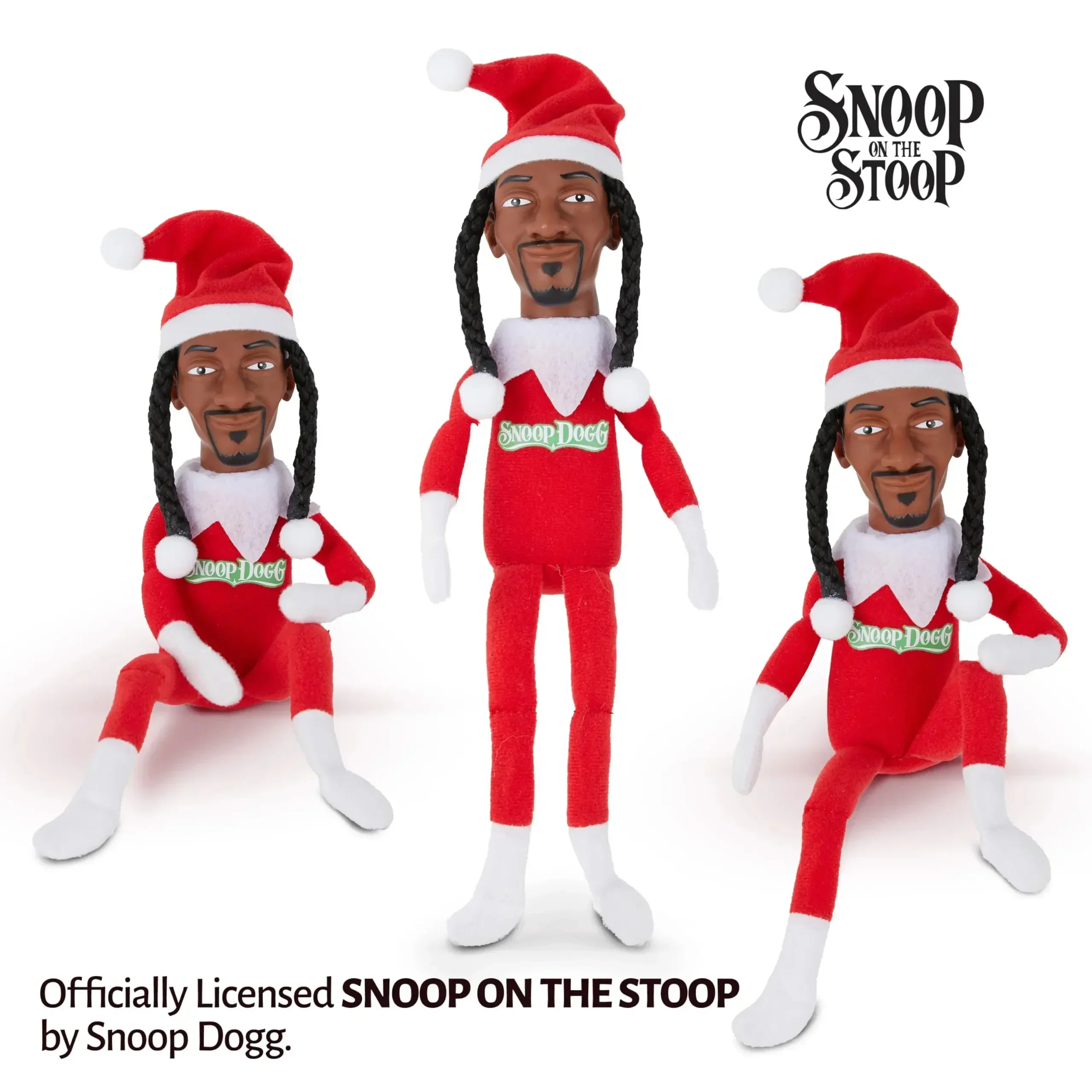 New-Snoop-Dogg-Snoop-on-a-Stoop-Christmas-Elf-Doll-12inch-Plush-Toys ...