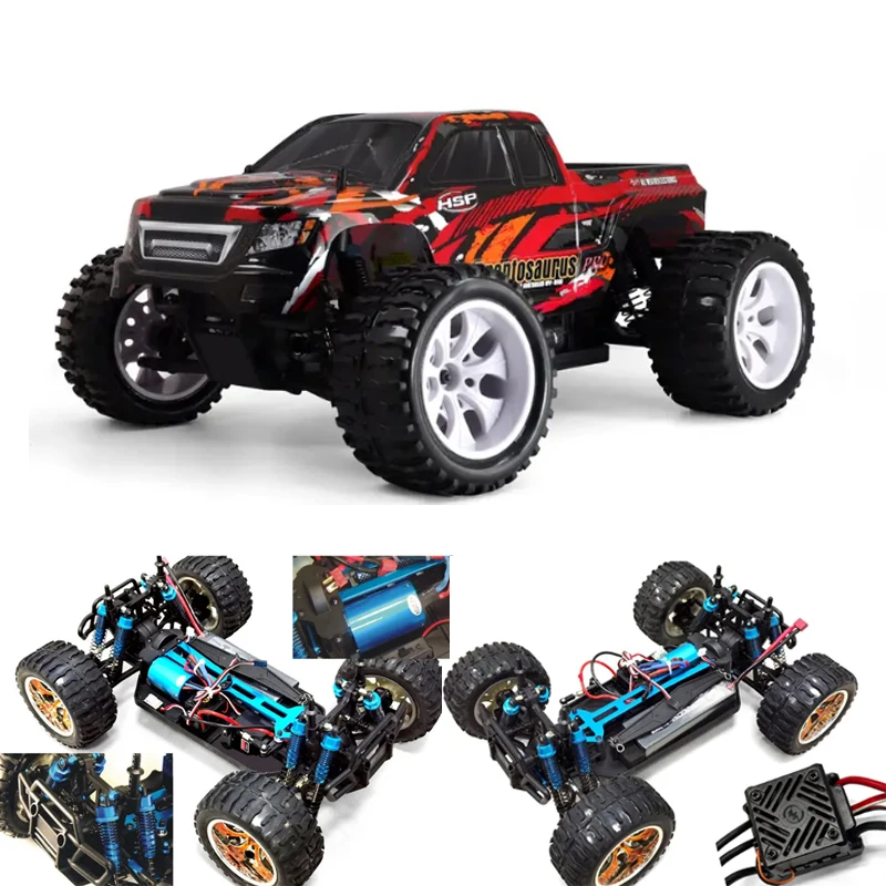 HSP 94111 Chassis upgrade version 1/10 RC 4WD Model Car Buggy Monster ...