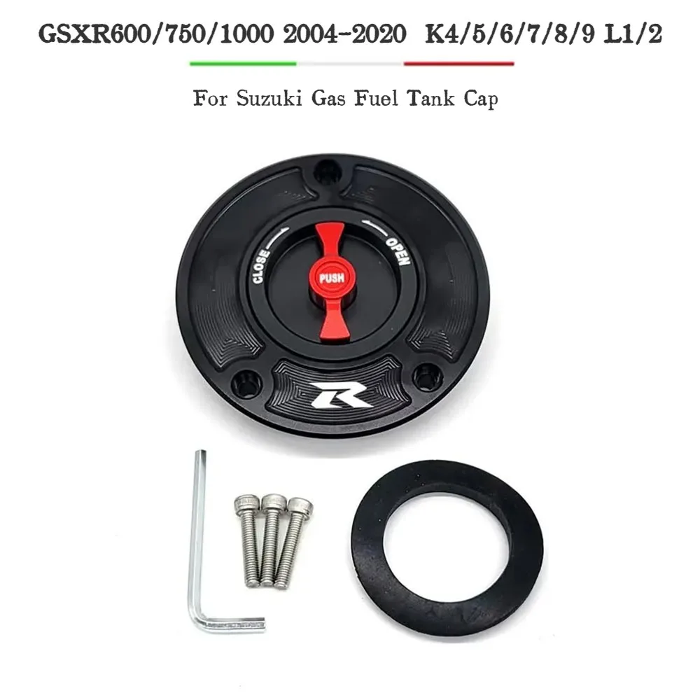 Gas-Fuel-Tank-Cap-For-Suzuki-GSXR600-GSXR750-2004-2020-GSX650-GSXR1000 ...