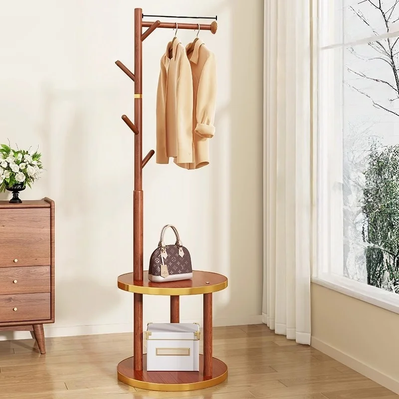 Chic Standing Pole Hanger Coat Rack Multi Purpose Clothes Hanging Rack ...