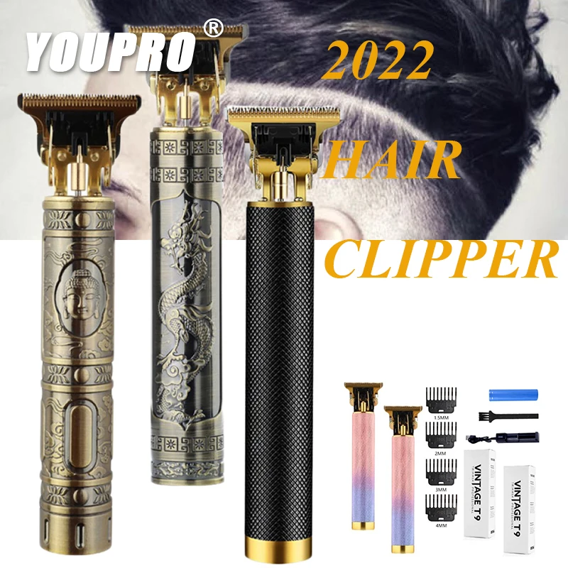 Cortadora De Pelo Eléctrica USB T9 Para Hombre, Cortadora, 47% OFF