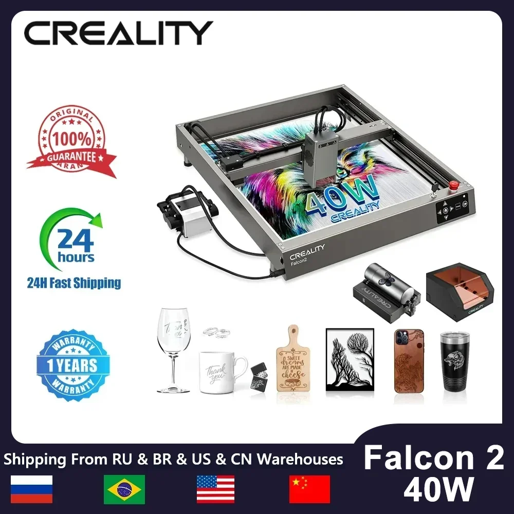 Creality-Falcon-2-Laser-Engraver-40W-Output-DIY-Laser-Cutter-Machine ...