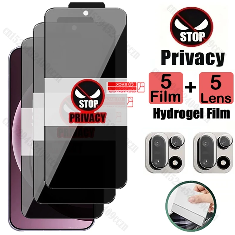 Privacy Anti Spy Peeping Hydrogel Film For OnePlus 15 Screen Protector ...