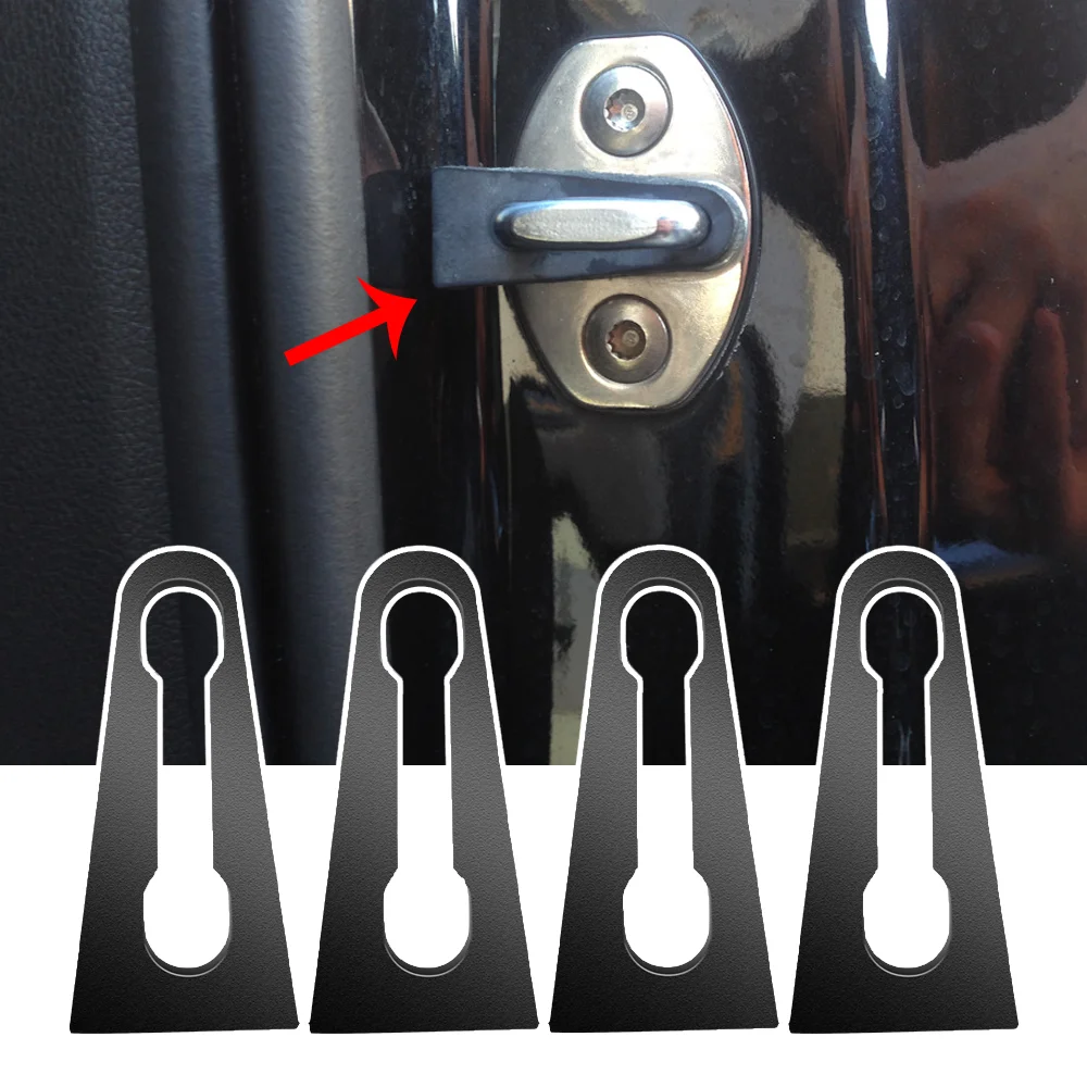 4x-Car-Door-Lock-Sound-Deadener-Damper-For-VW-Golf-Polo-T4-T5-T6-Bora ...