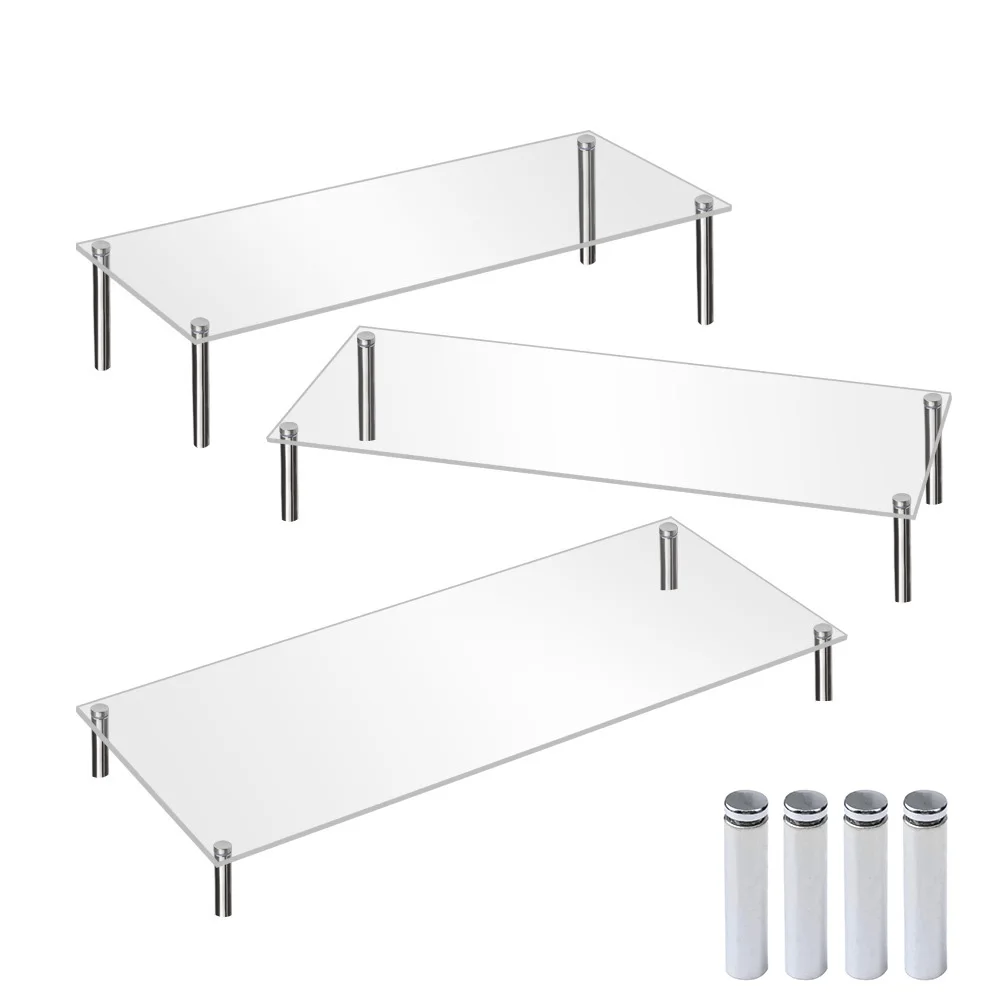 Support-en-m-tal-pour-pr-sentoir-en-acrylique-pr-sentoir-transparent ...