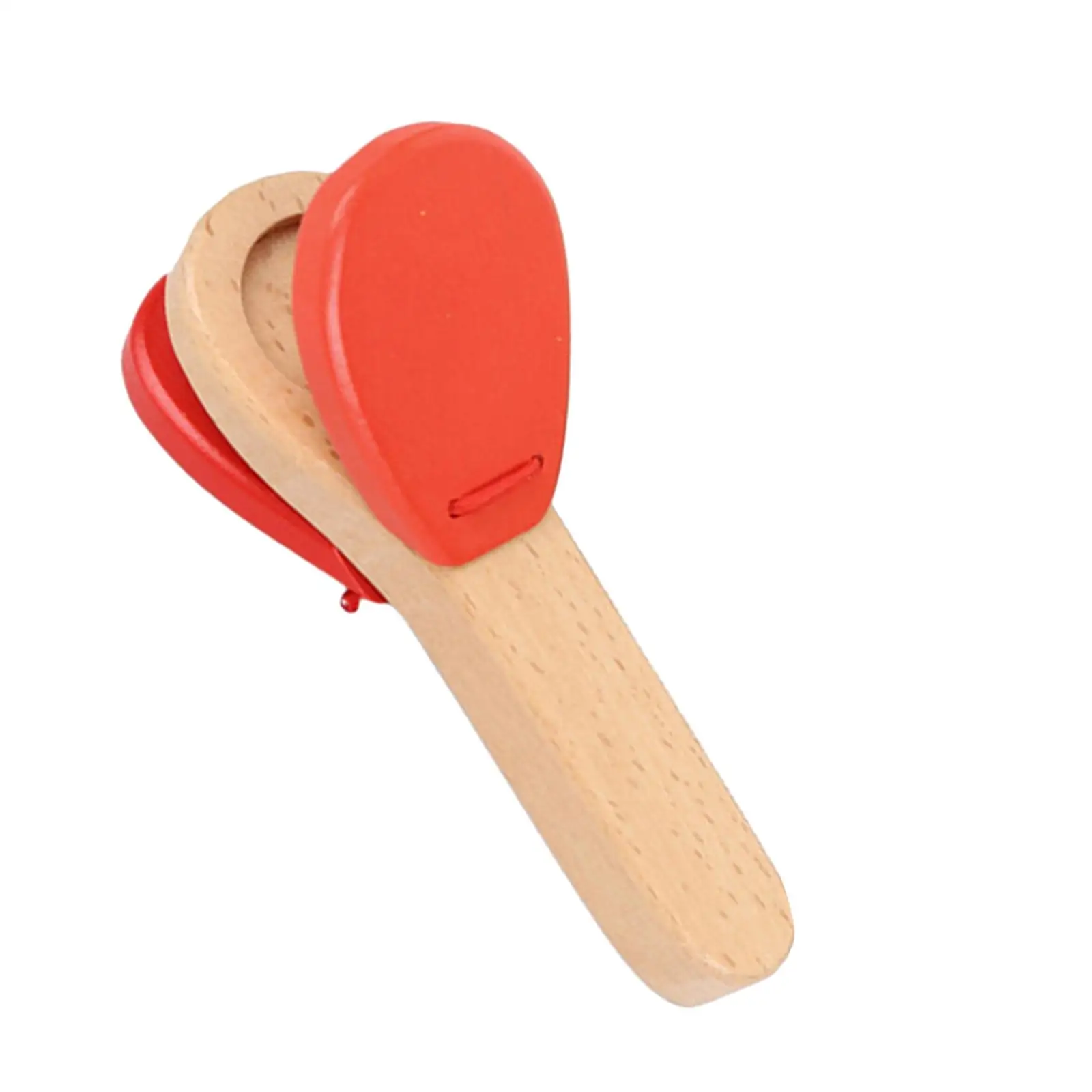 Infant-Noise-Maker-Cowbell-Wooden-Castanet-Clapper-for-Children-Kids ...