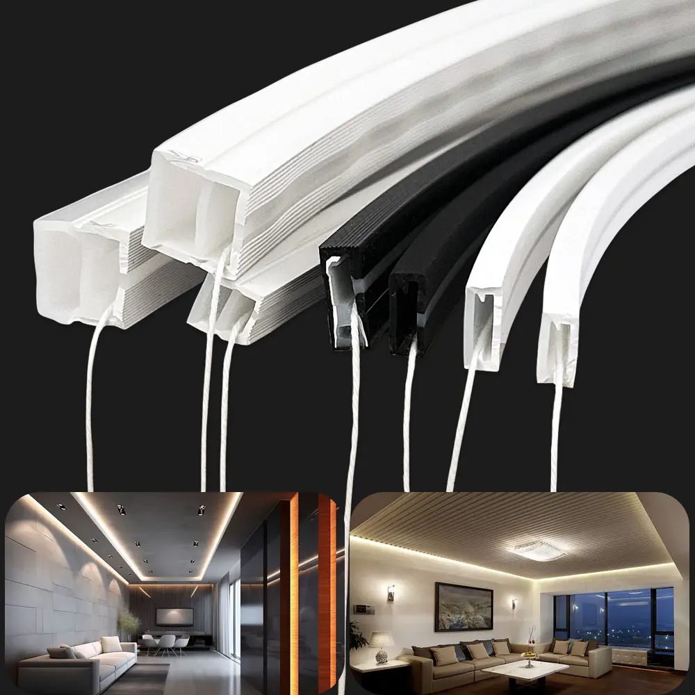 IP67 Waterproof Led Neon Silicone Flexible Cover Tube Suitable For ...