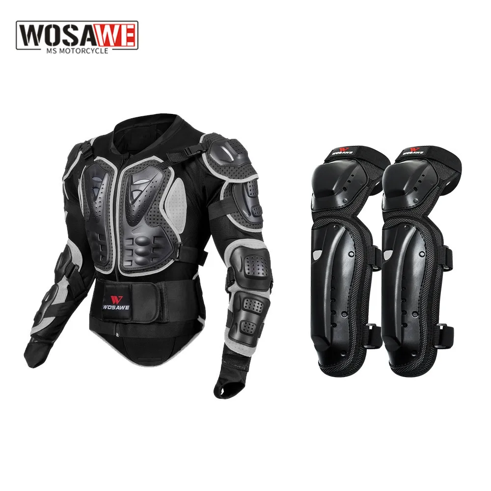WOSAWE-Men-Full-Body-Motorcycle-Armor-Motocross-Back-Shoulder-Chest ...