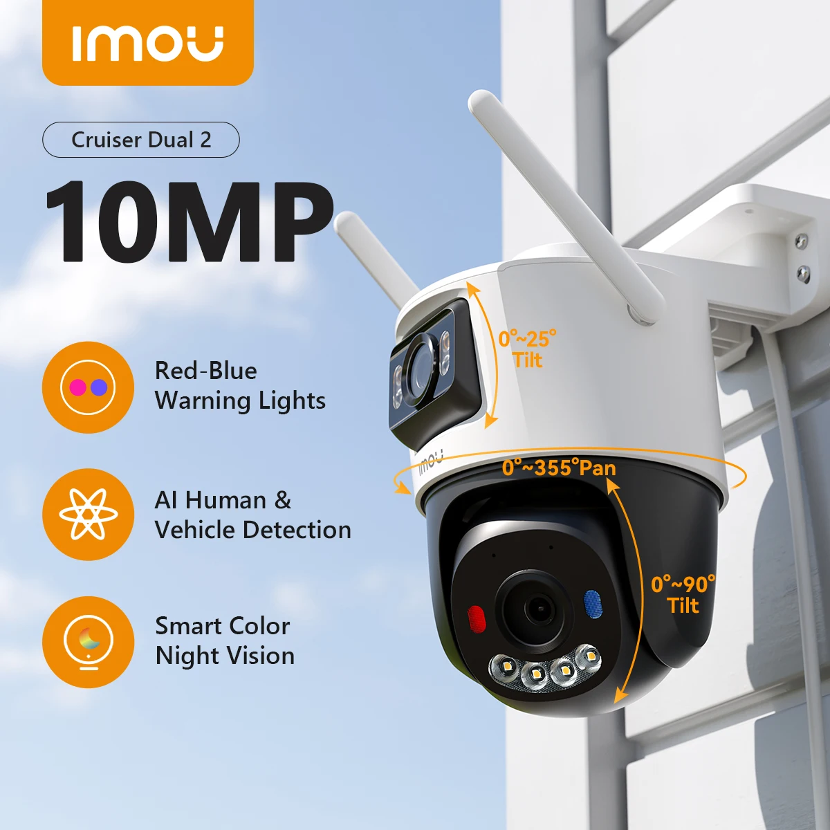 IMOU-Cruiser-Dual-2-6MP-8MP-10MP-lente-Dual-para-exteriores-luz-de ...