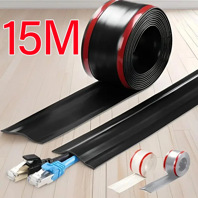 Protecteur de couvercle de câble en PVC, bande de Protection de fil ...