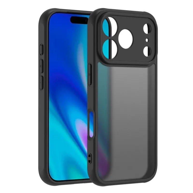 Shockproof Matte Camera Protection Phone Case with Hybrid Bumper Armor ...