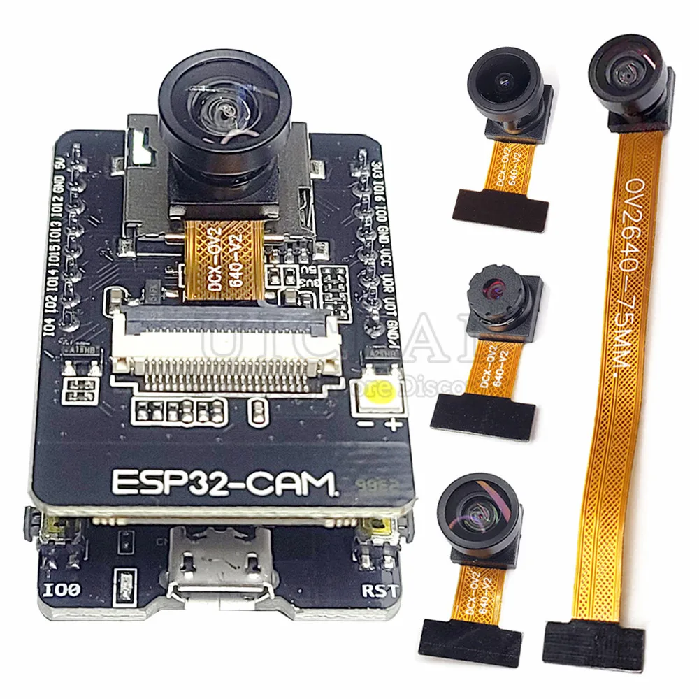 ESP32 CAM Camera Module Kit 2.4 GHz WiFi Bluetooth 8MB PSRAM OV2640 Camera Module 66 120 160 ...