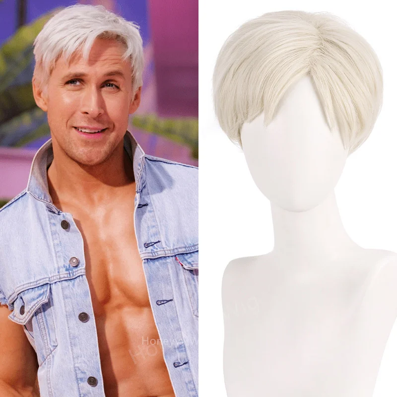 Cream-Color-Barbie-Leading-Man-Ken-Cosplay-Hair-Short-Wig-for-Hero ...