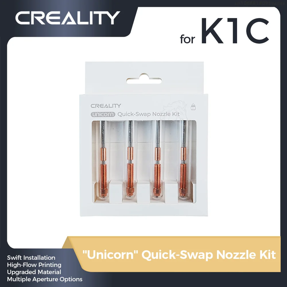 Creality-new-K1C-Unicorn-Quick-Swap-Nozzle-Kit-Swift-Installation-High ...