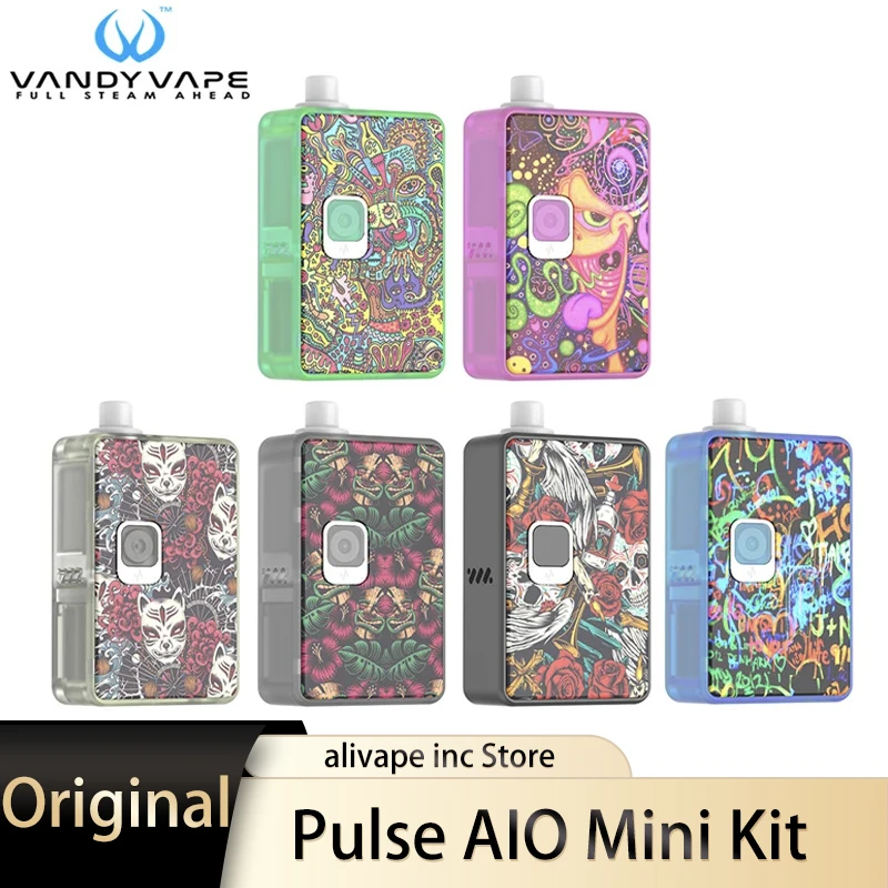 Vandy Mini Kit de vapeo Pulse AIO, vaporizador de cigarrillos ...