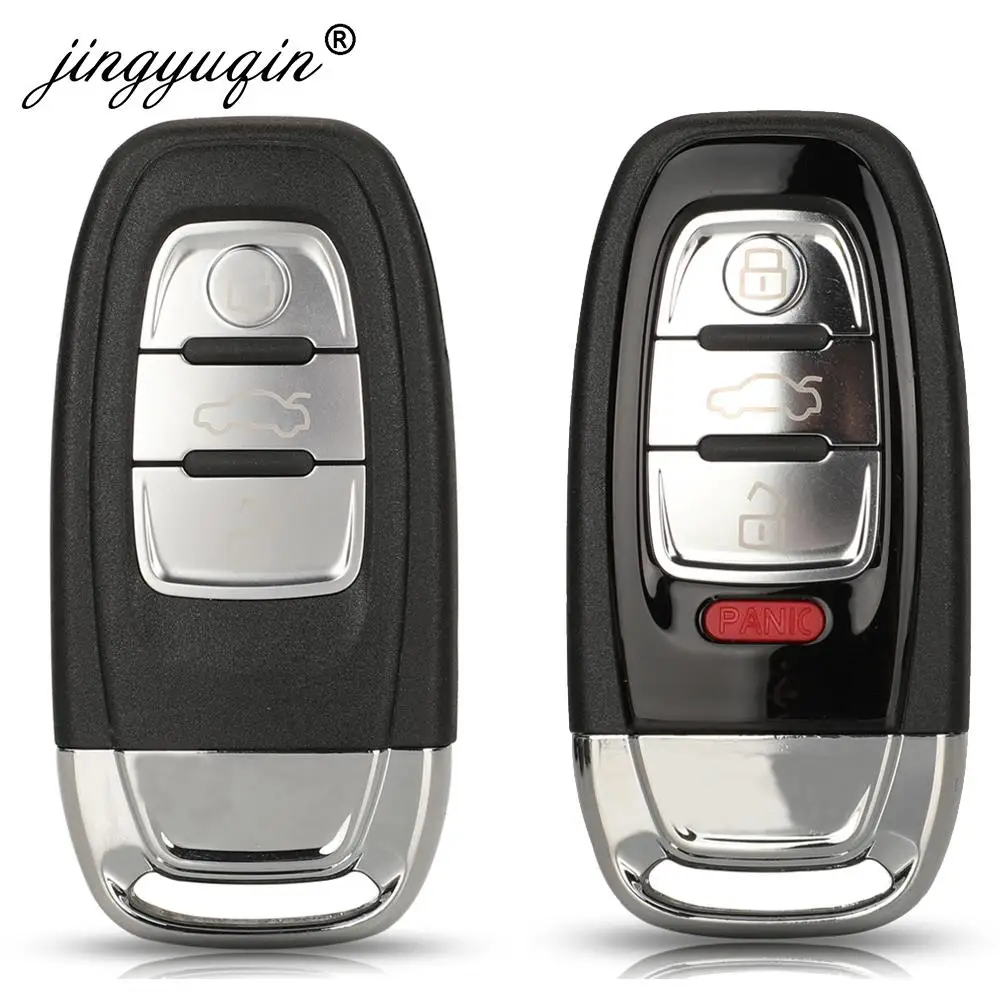 jingyuqin-Remote-Key-Shell-Fob-For-Audi-A4l-A3-A4-A5-A6-A8-Quattro-Q5 ...