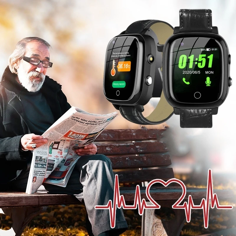 Elderly-Smart-Watch-For-Senior-4G-Sim-Card-SOS-Phone-Call-Falling ...