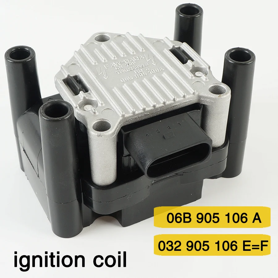 Turkey OE 032905106E 06B905106A Ignition Coil for A1 A2 Caddy POLO ...