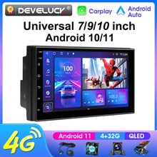 Universal 7 9 10″ 2 Din Android 11 Car Radio Multimedia Video Player ...