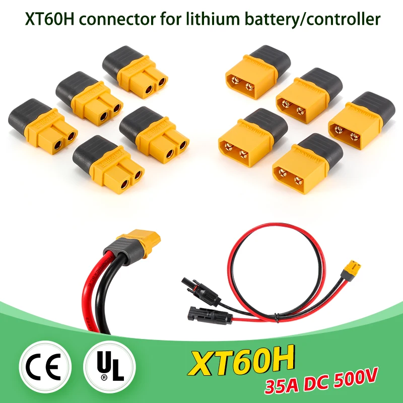 Solar-to-XT60-Charge-Extension-Cable-12AWG-Compatible-with-Mc-4-to-XT60 ...