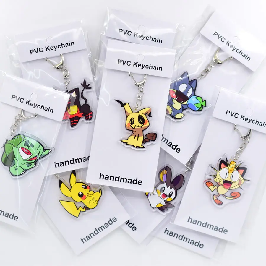 Pokemon-Pendant-Pikachu-Peripheral-Pendant-Pokemon-Keychain-Anime ...