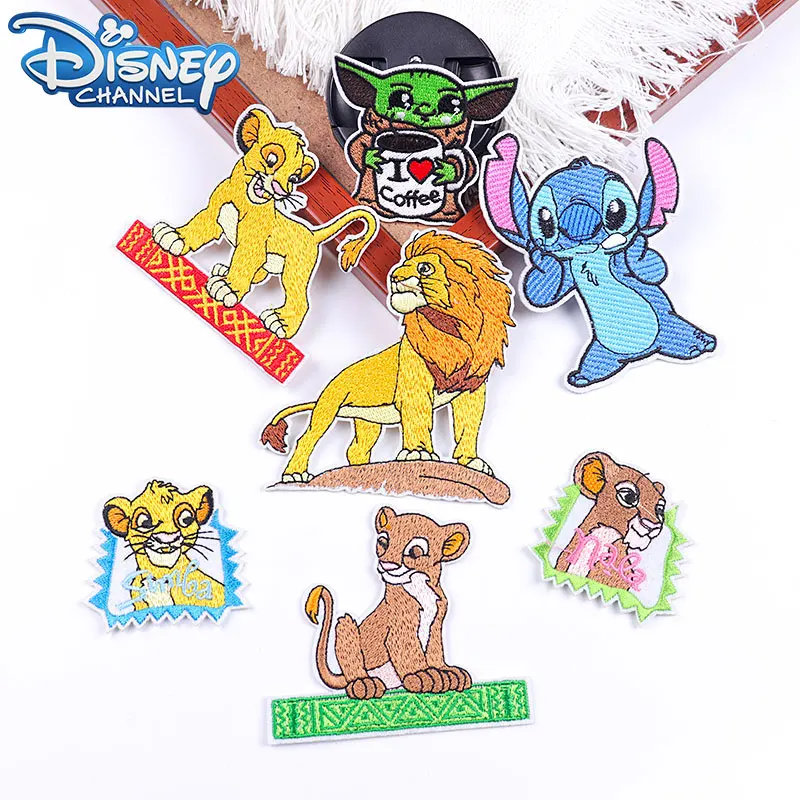 Disney-Lion-Patch-Embroidery-Fusible-Patch-Iron-On-Patches-For-Clothing-Thermoadhesive-Patches ...