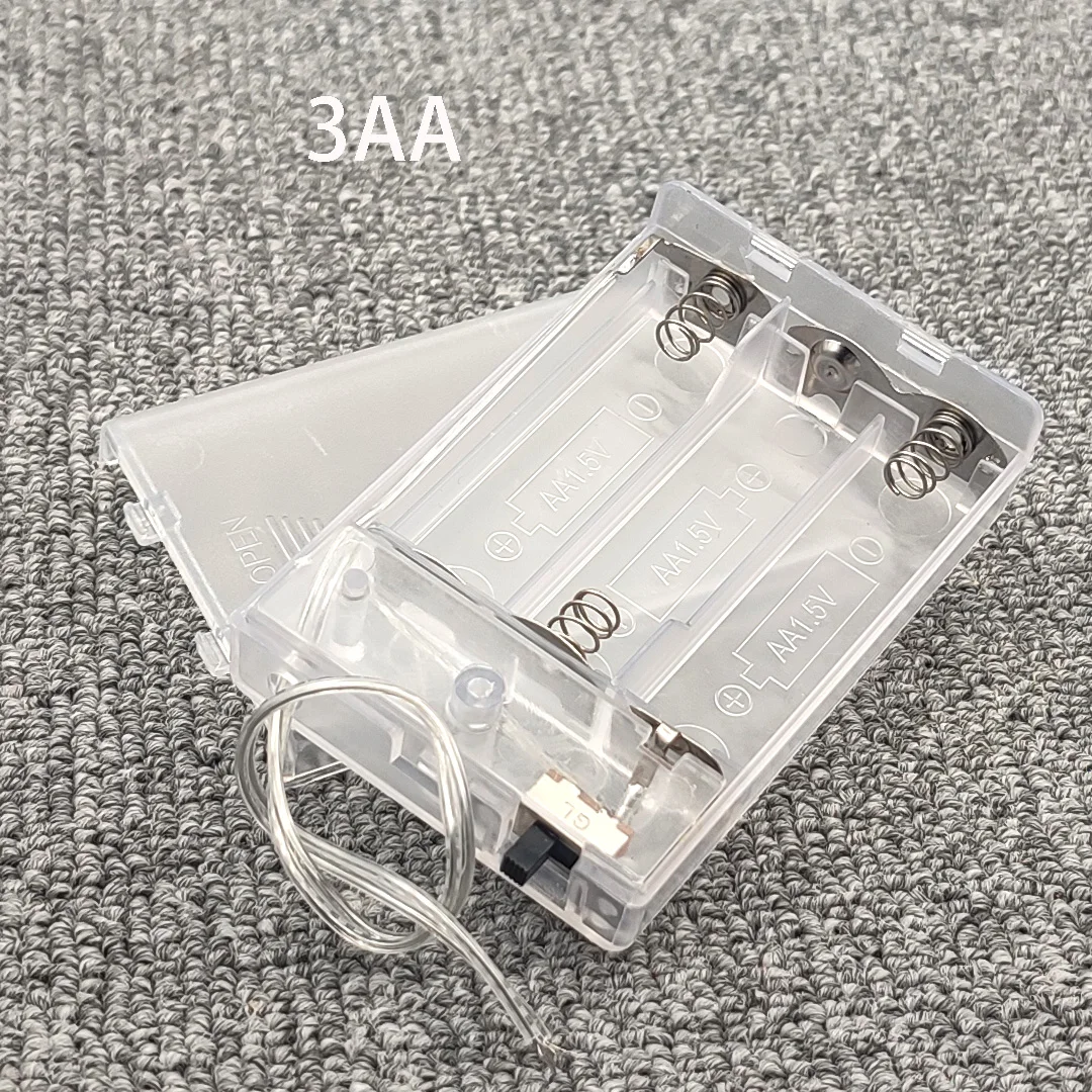 5Pcs-3-AA-Battery-Holder-AA-Battery-Box-3AA-Battery-Case-With-Switch ...