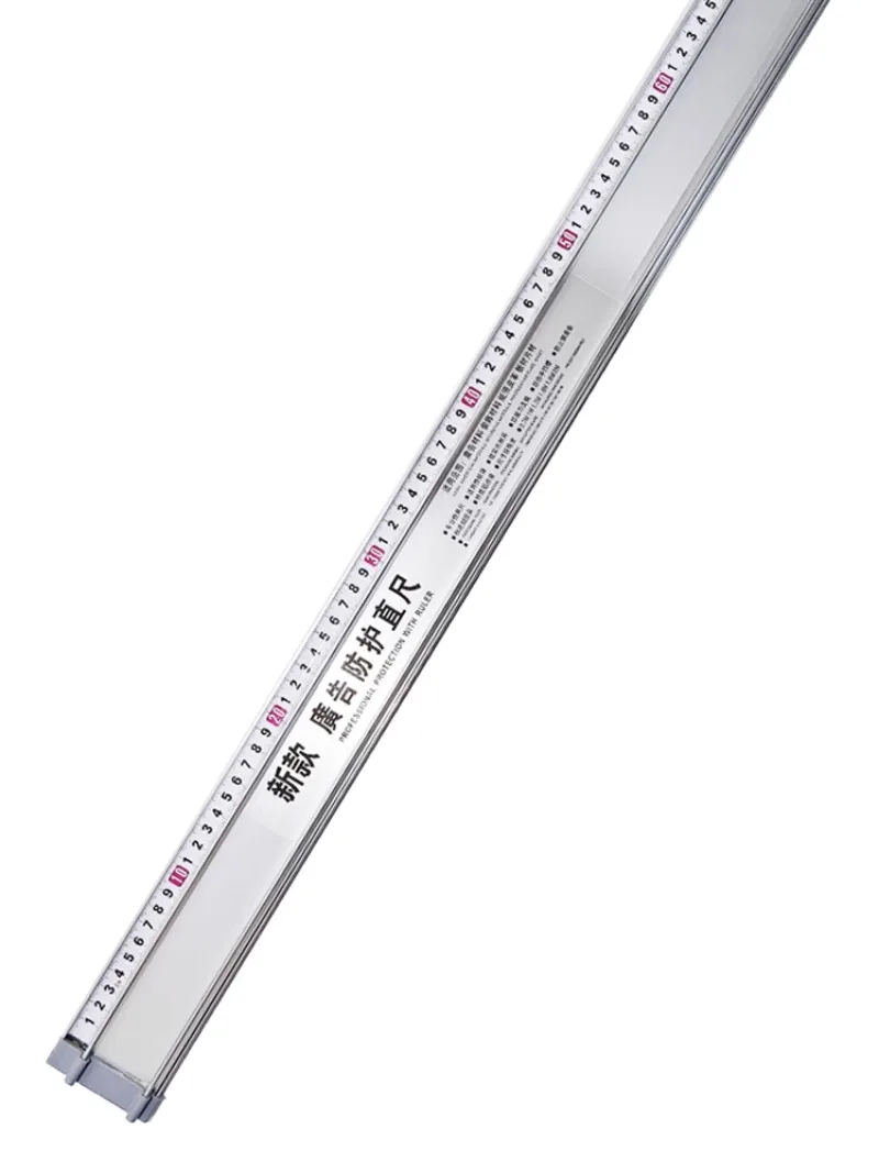 Cutting-ruler-aluminum-alloy-protective-ruler-kt-board-art-anti-skid ...