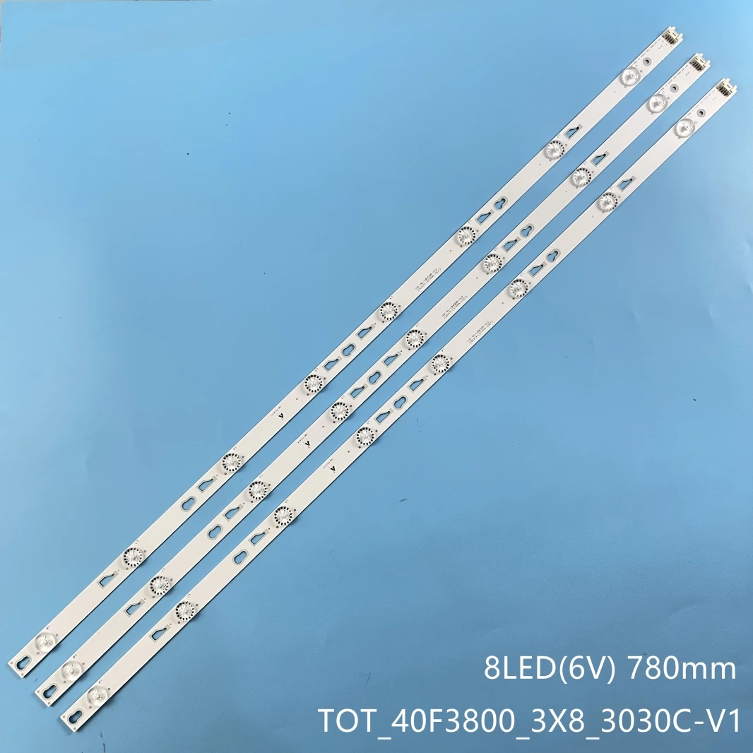 LED-Backlight-strip-8-lamp-For-TCL-40-TOT-40D2700-3X8-3030C-4S1PX2-4C ...