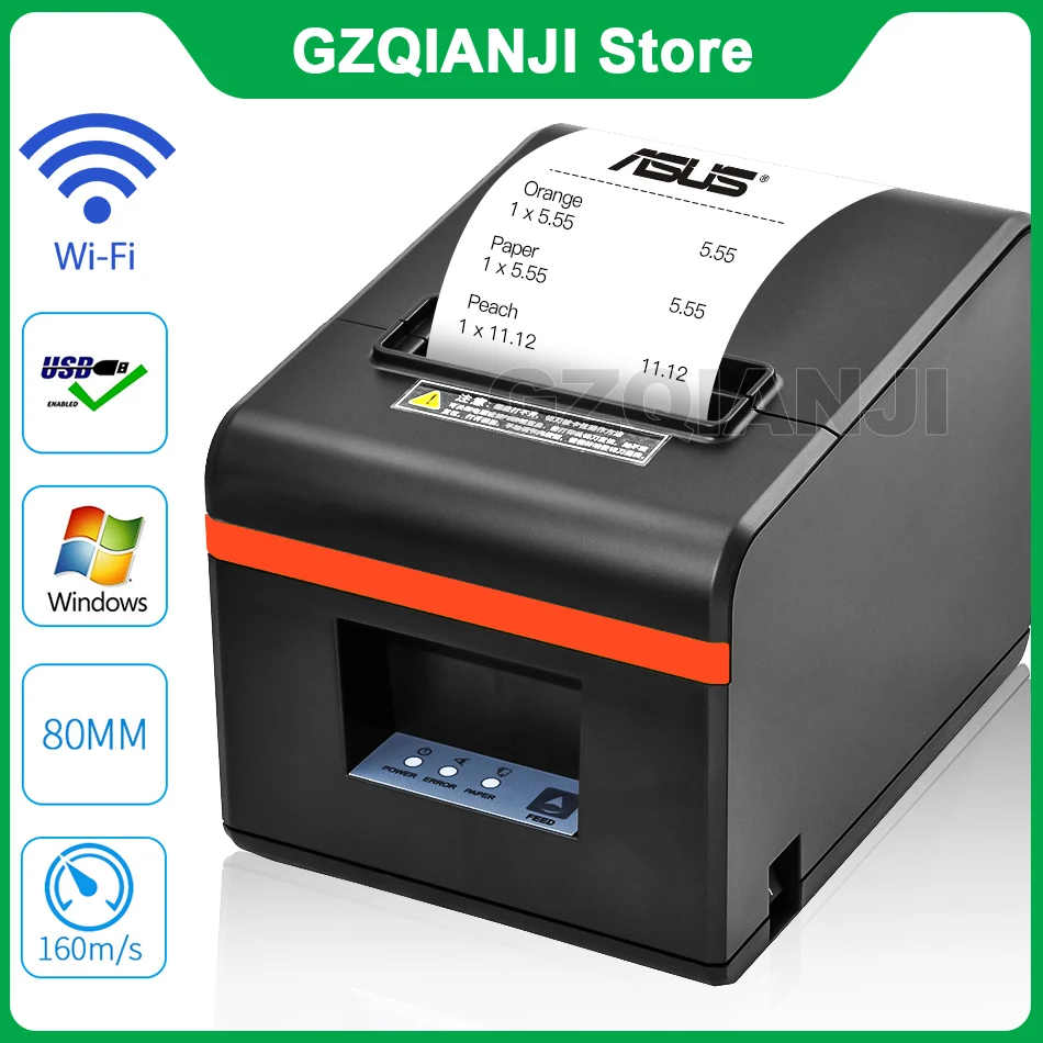 XP-N160II Impressora Térmica de Recibos, Wi-Fi, Bluetooth, POS - serwer2311392.home.pl