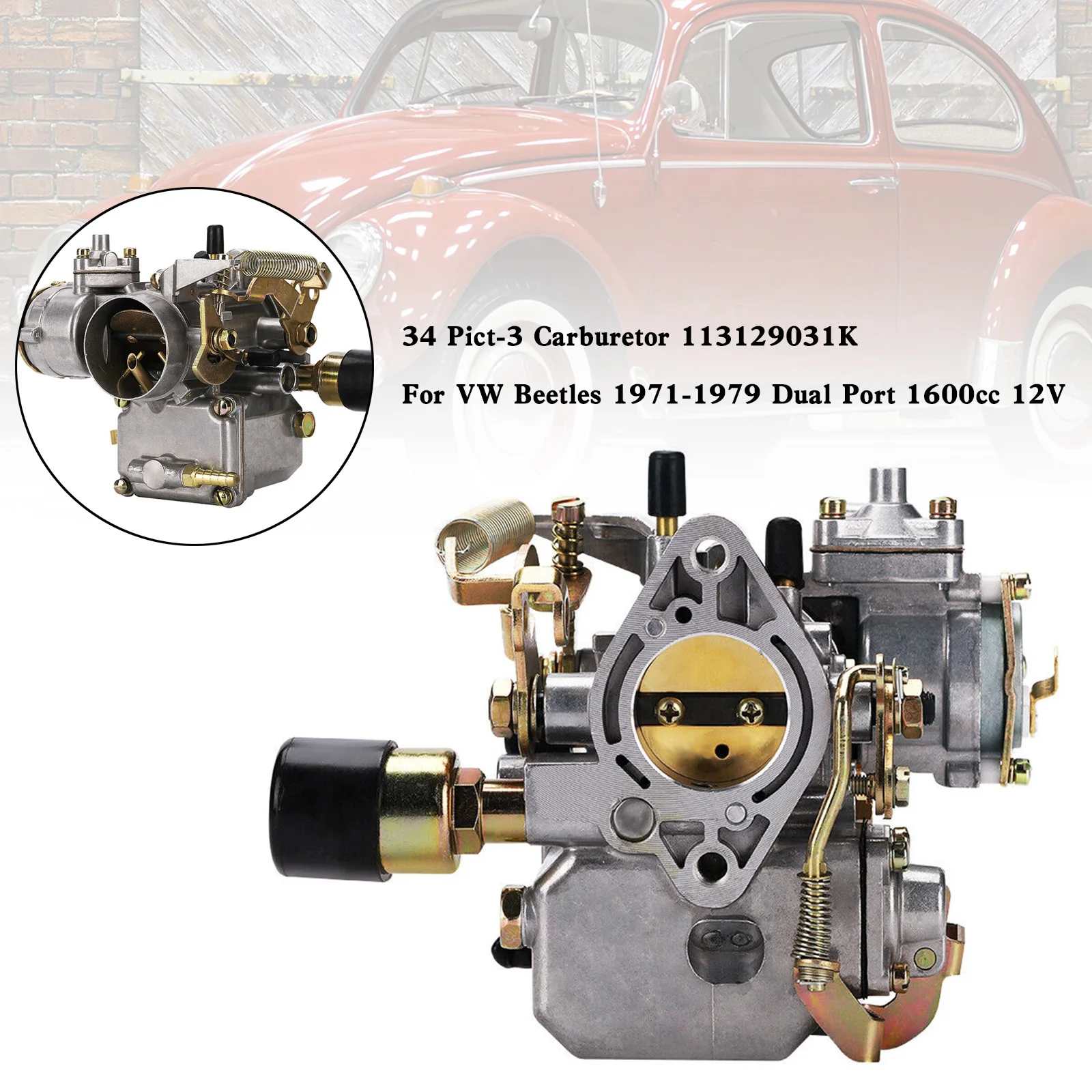 Artudatech-34-Pict-3-Carburetor-113129031K-For-VW-Beetles-1971-1979 ...