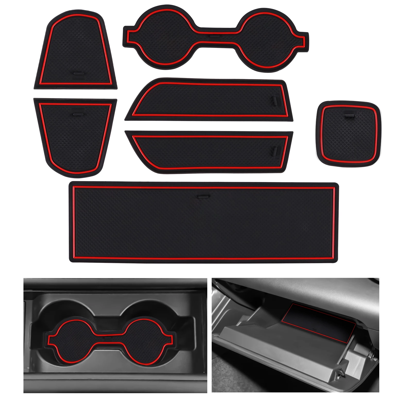 Anti-Slip-Cup-Mat-For-Subaru-BRZ-Toyota-GR86-2021-2022-2023-2024-Dust ...