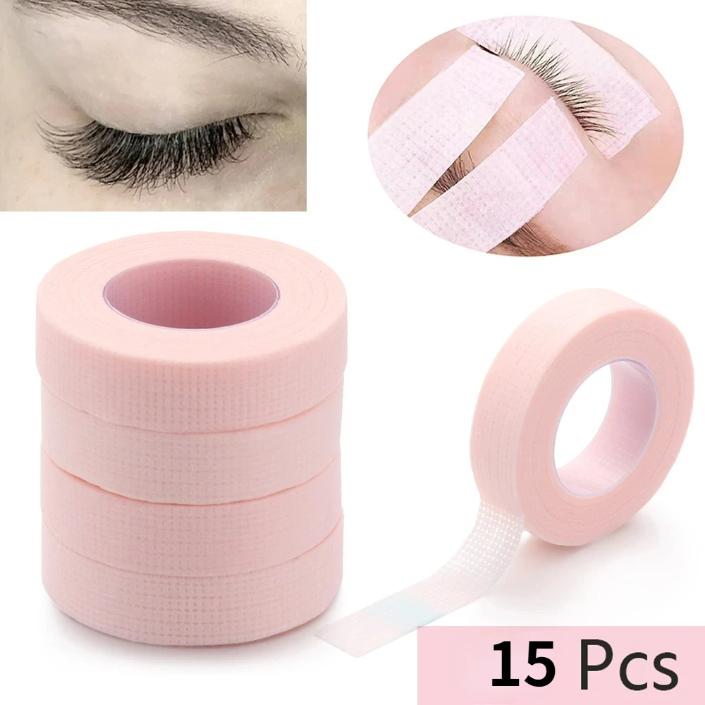 15-Rolls-Color-Eyelash-Extension-Tape-Breathable-Easy-to-Tear-Micropore ...