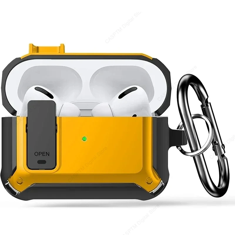 For Airpods Pro 2 Case Cover With Lock Protective Cases For AirPods ...
