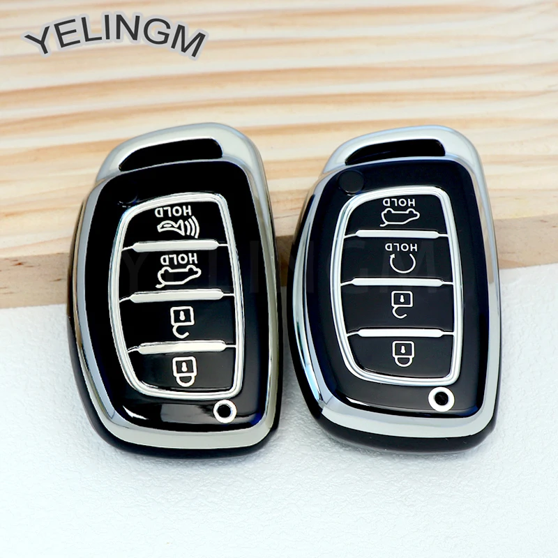 4-Button-TPU-Car-Smart-Key-Case-Cover-for-Hyundai-Creta-Ix35-Ix45-I10 ...