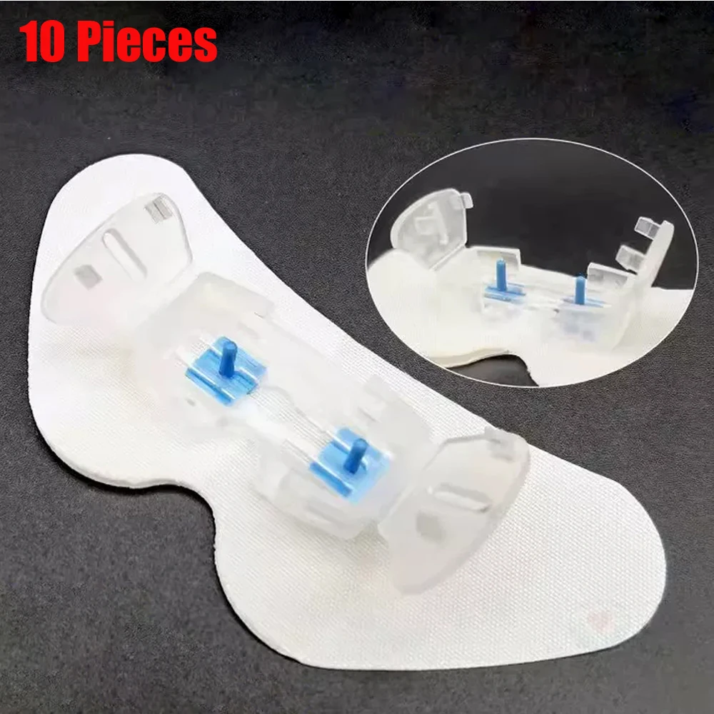 10 Pieces Catheter Fixation Universal Fixing Sticker Tape Leg Retainer ...