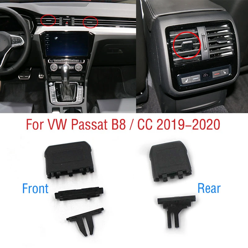 1pc For Vw Passat B8 Cc 2019 2020 Car Front Dashboard Rear Air ...