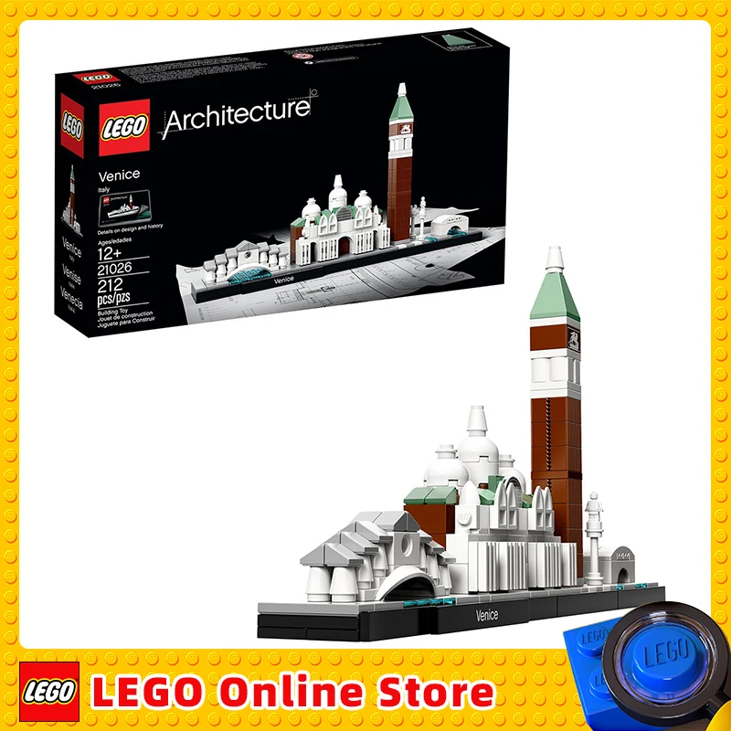 LEGO 21026 Architecture Venice Building Blocks Toys for Children's Kids ...