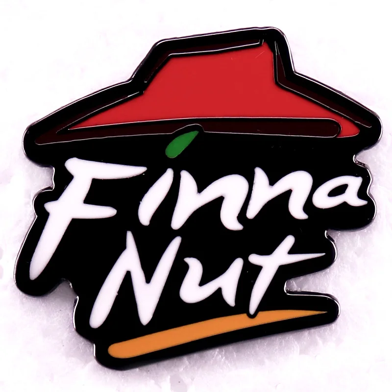 Finna-Pizza-Nut-Enamel-Pin-Funny-Metal-Badge-Brooch-Fashion-Backpack ...