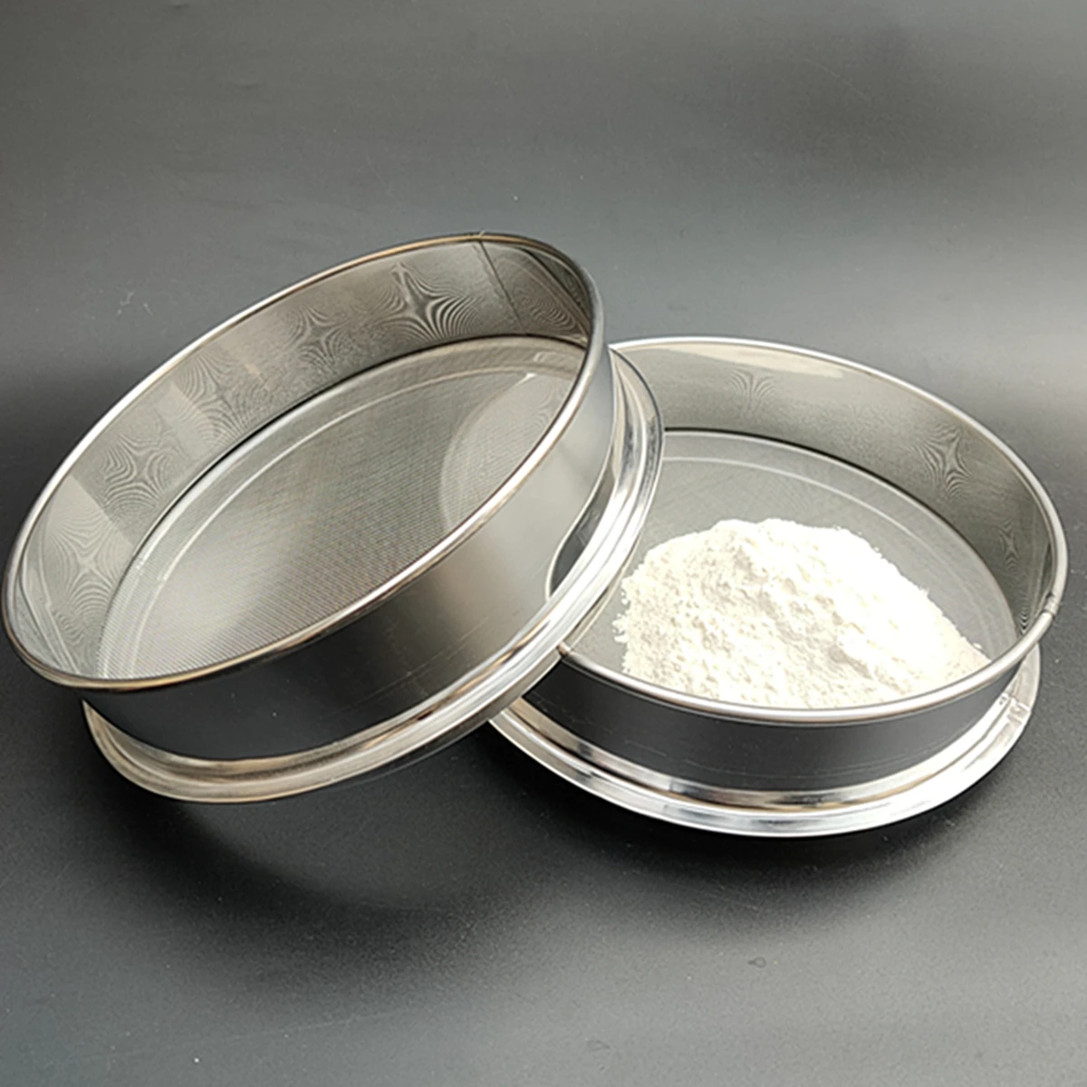 2-500 Mesh 304 Stainless Steel Filter Strainer Reusable Flour Sieve ...