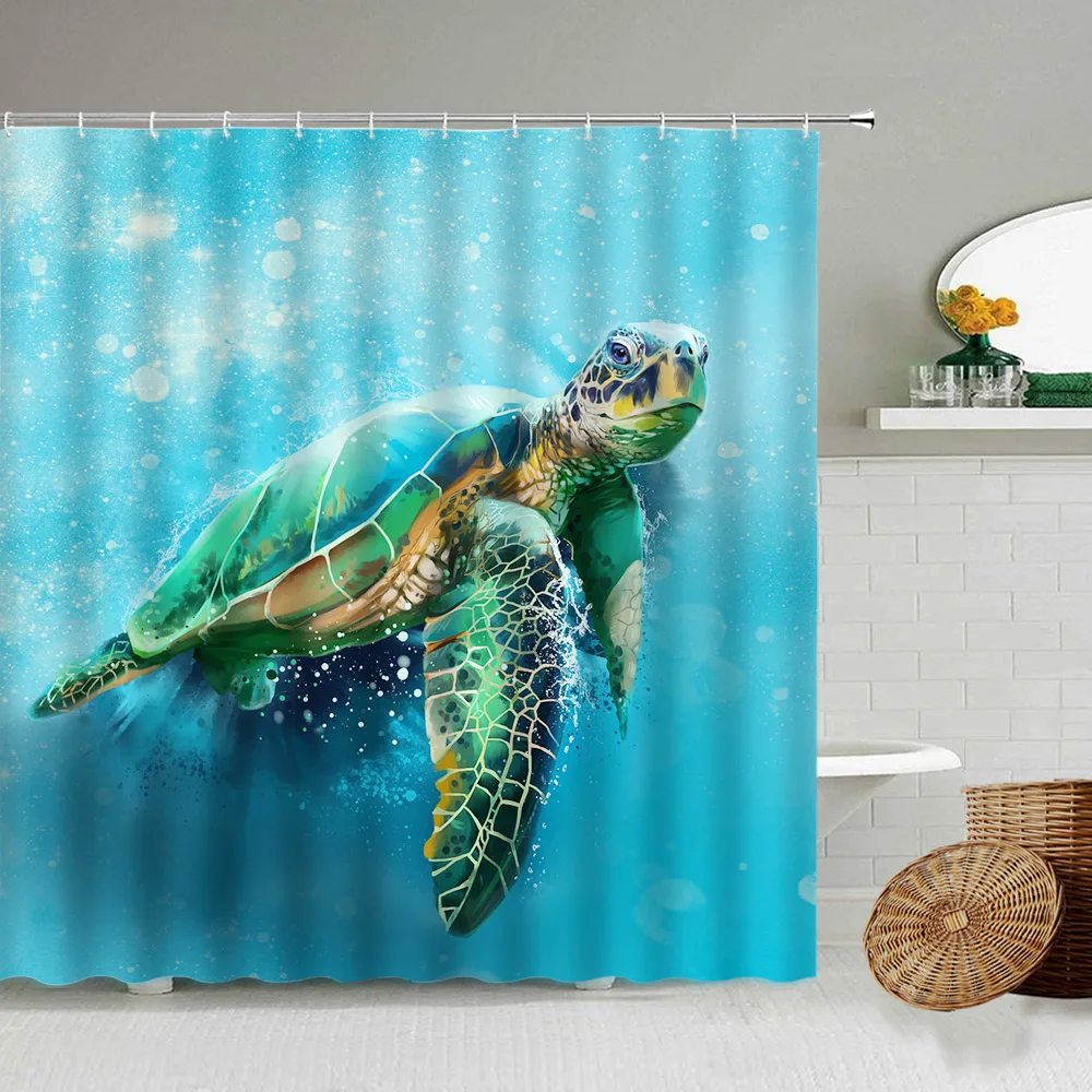 Turtle Print Fabric