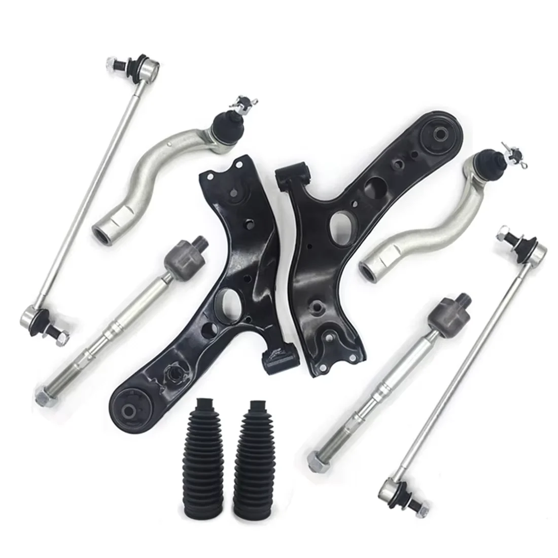 AzbuStag 10Pcs Front Lower Lh Rh Control Arm Sway Bar Link Tie Rod ...