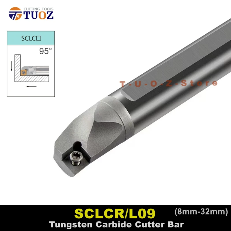 TUOZ-Tungsten-steel-Shockproof-SCLCR09-SCLCL09-Lathe-Boring-Bar-C08K ...
