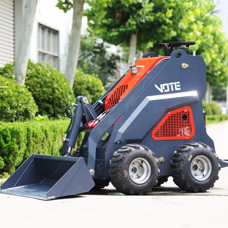 China-Stand-On-Skid-Steer-Track-Skid-Steer-Loader-Bucket-Loaders-Mini ...