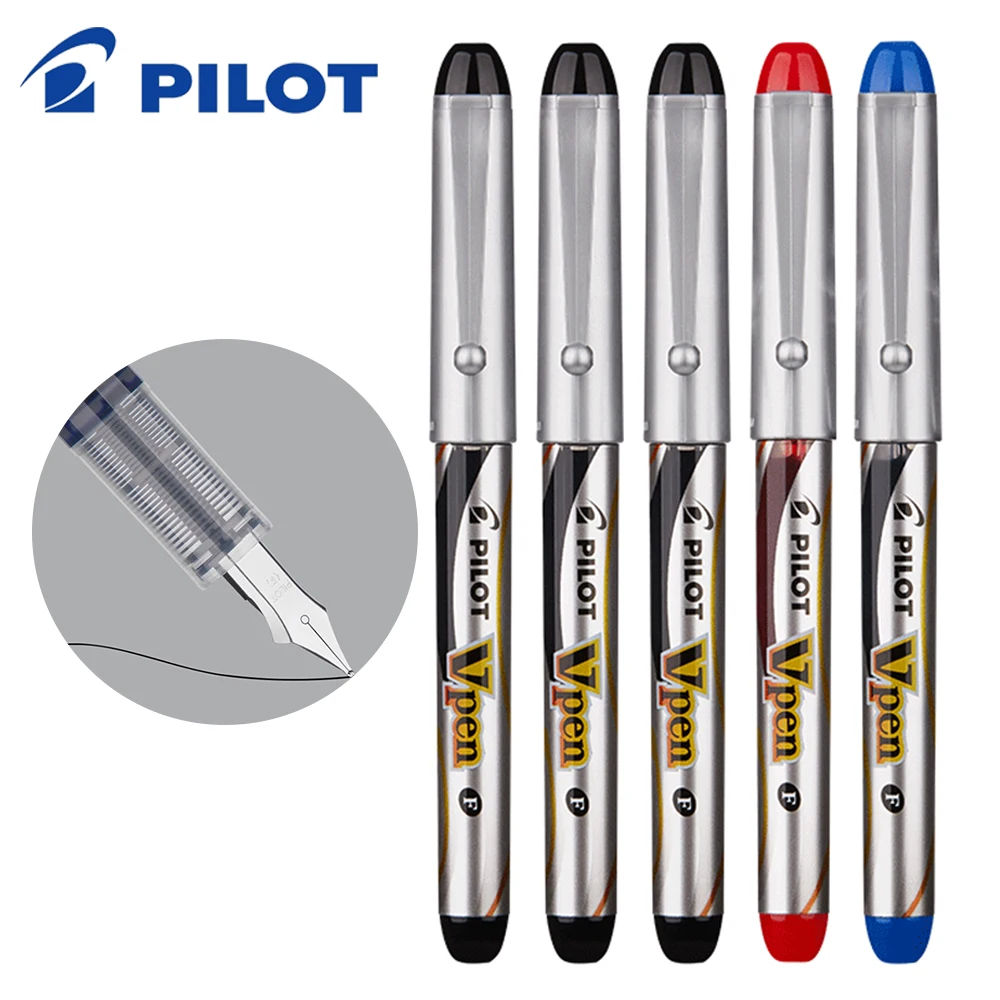 Pluma-estilogr-fica-de-piloto-japon-s-piezas-l-quida-directa-desechable ...