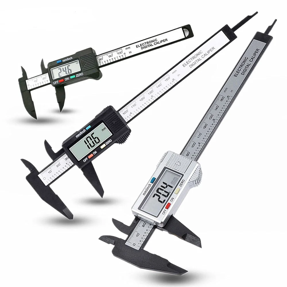 1PC-Plastic-Vernier-Caliper-Digital-Display-Caliper-Mini-Text-Play ...