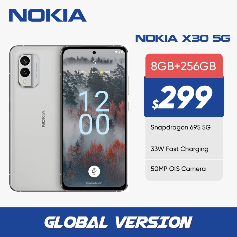 Nokia-X30-5G-8GB-256GB-NFC-90HZ-6-43-inch-FHD-Display-4200mAh ...